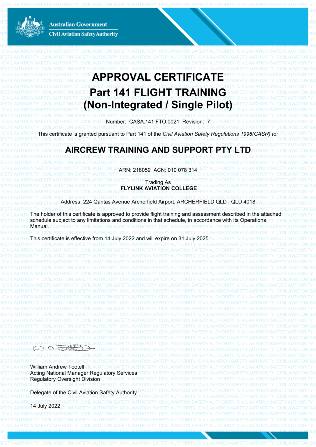 Become A Pilot | Flight School | Flylink Aviation College